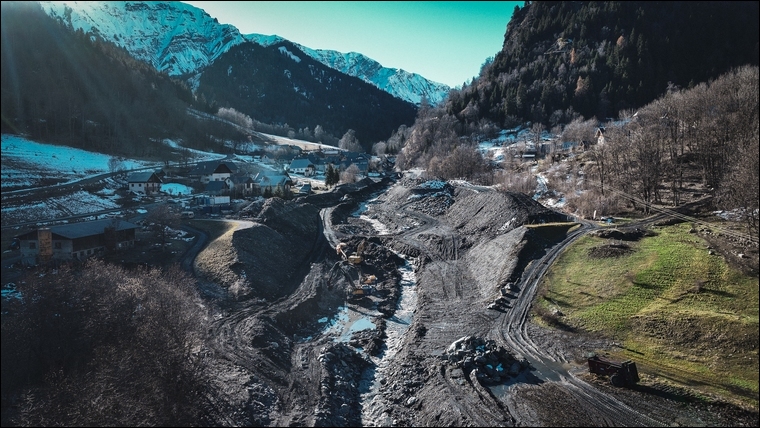 Modification de la retenue de Lachal : fin de la première phase – Le ...